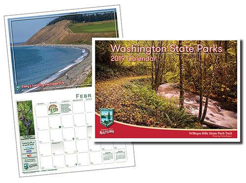 Calendars feature Washington bicycle trails on covers – Biking Bis