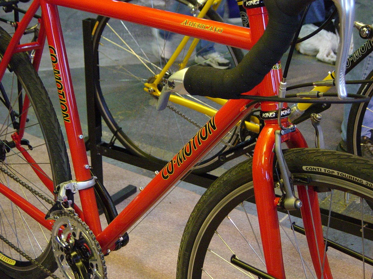 Co-Motion Americano at 2007 Seattle bike expo – Biking Bis