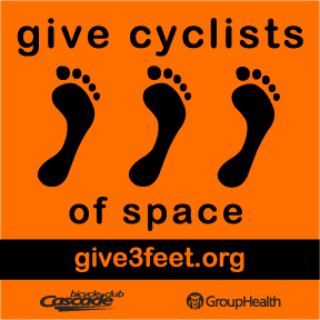 Three feet poster – Biking Bis