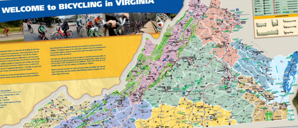Virginia is for bicyclists — map available – Biking Bis